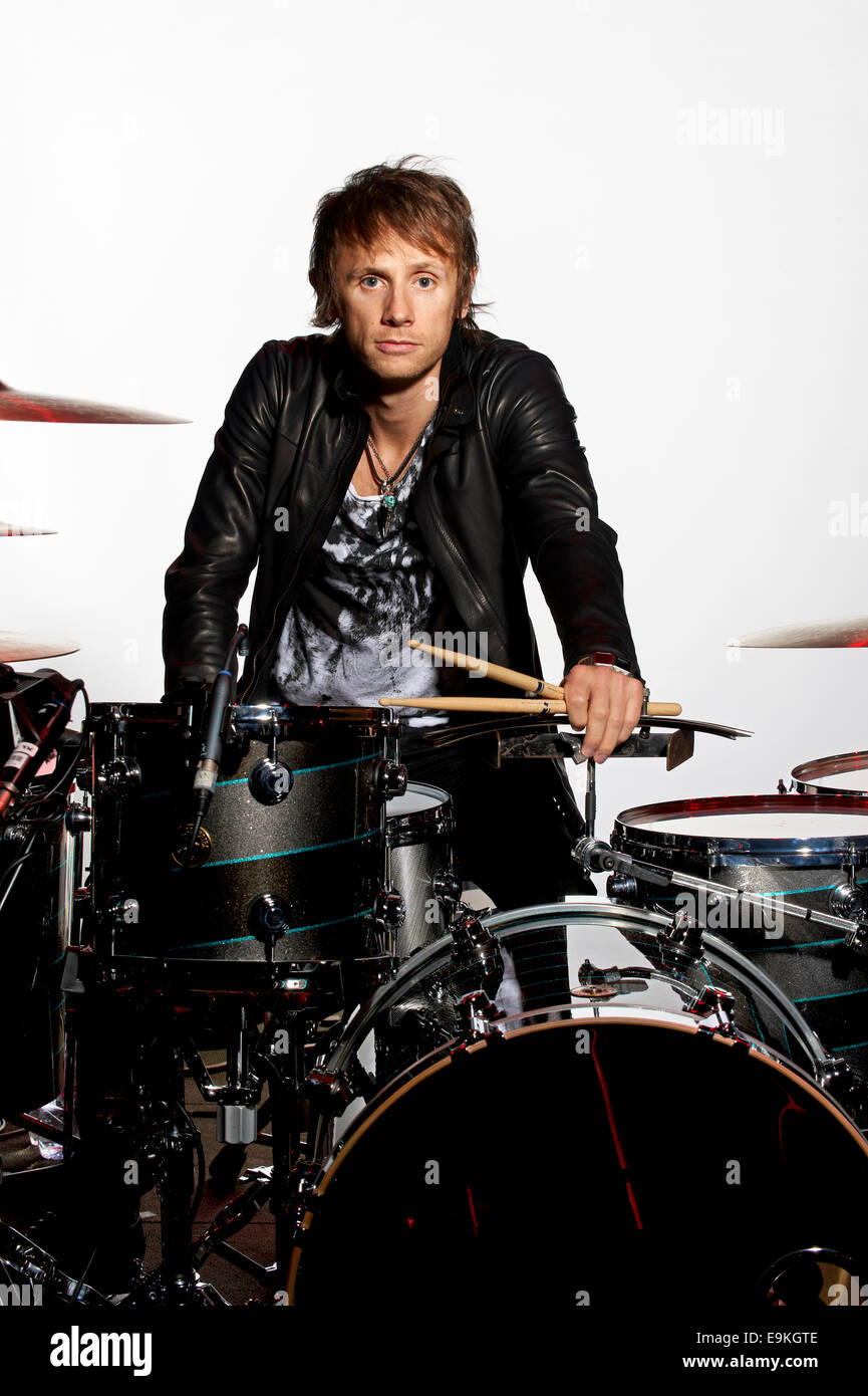 Drummer, Dom Howard of Muse Stock Photo - Alamy