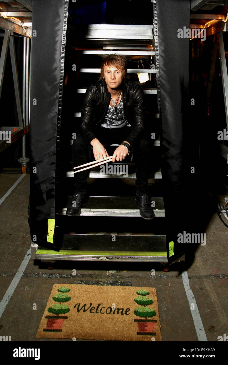 Drummer, Dom Howard of Muse Stock Photo - Alamy