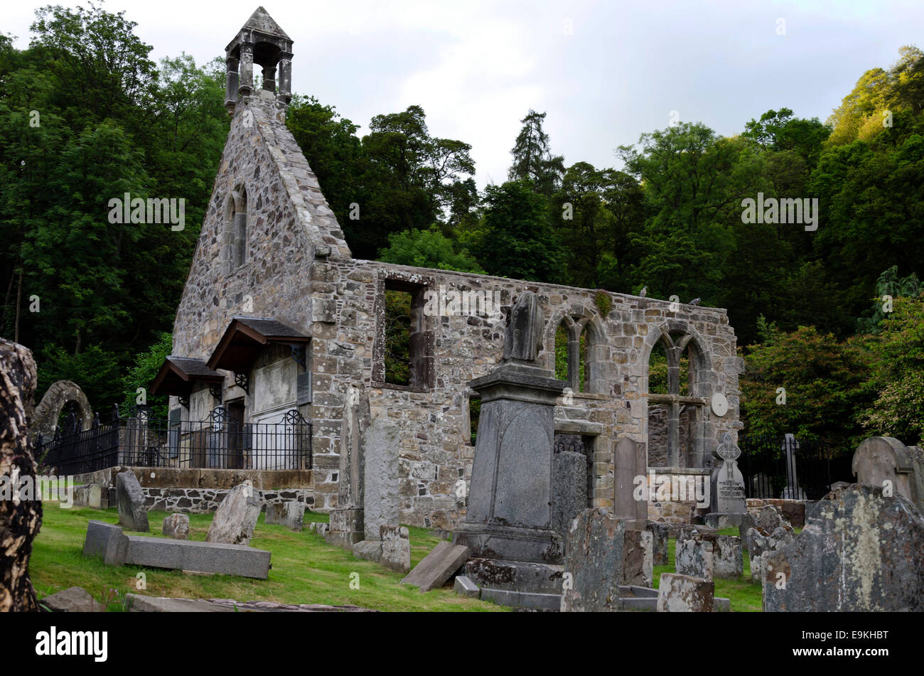 Logie old kirk scotland hi-res stock photography and images - Alamy