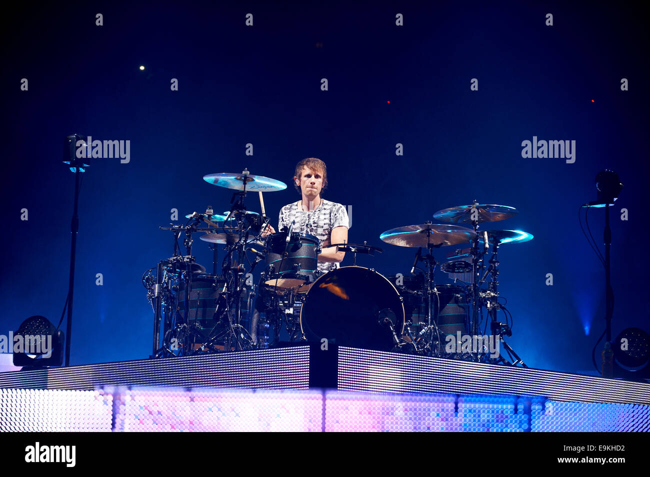 Drummer, Dom Howard of Muse Stock Photo - Alamy