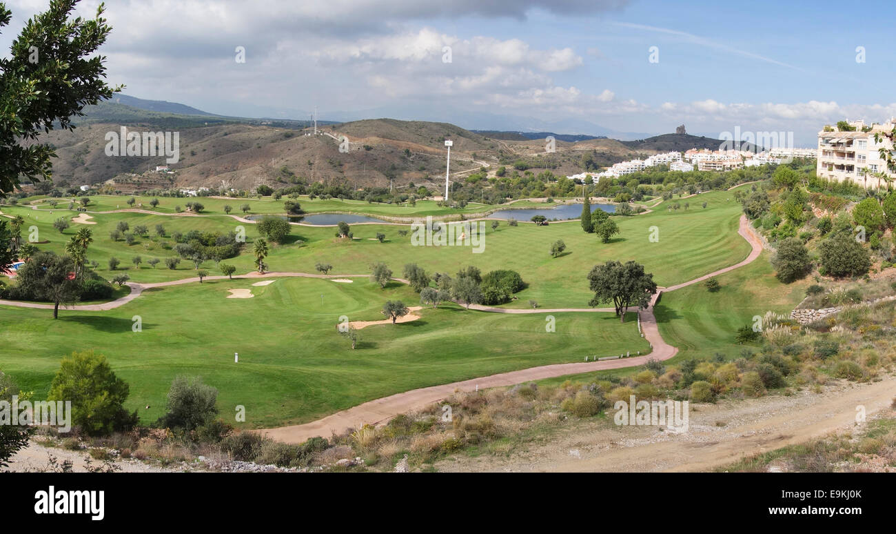 Eighteen holes Golf course, Alhaurin Golf Resort, next to apartment ...