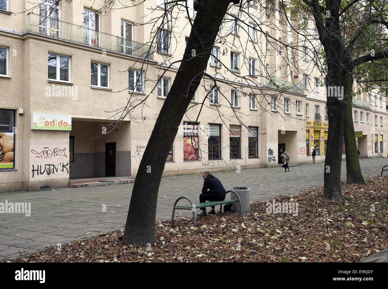 Krakow, Poland. 16th Oct, 2014. Nowa Huta, Krakow, Poland. Nowa Huta is ...