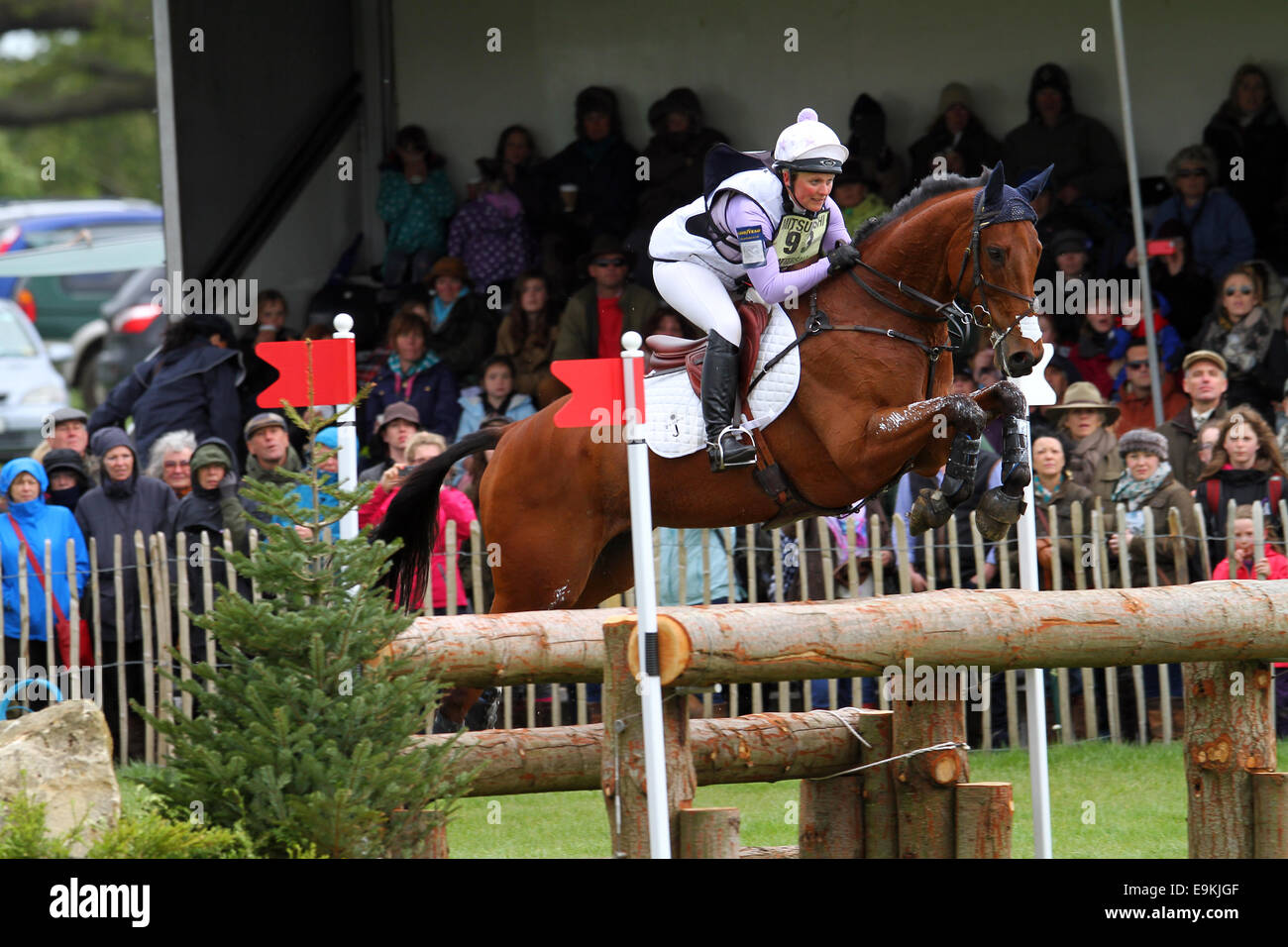 Gemma Tattersall (Great Britain) riding Arctic Soul cross country at ...