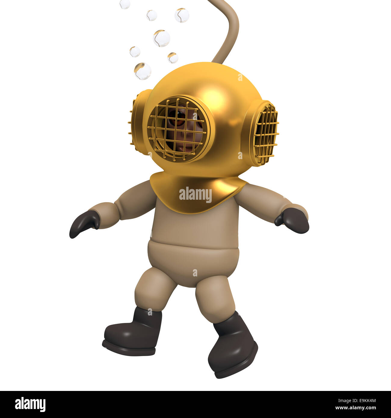 Cartoon deep sea diver hi-res stock photography and images - Alamy