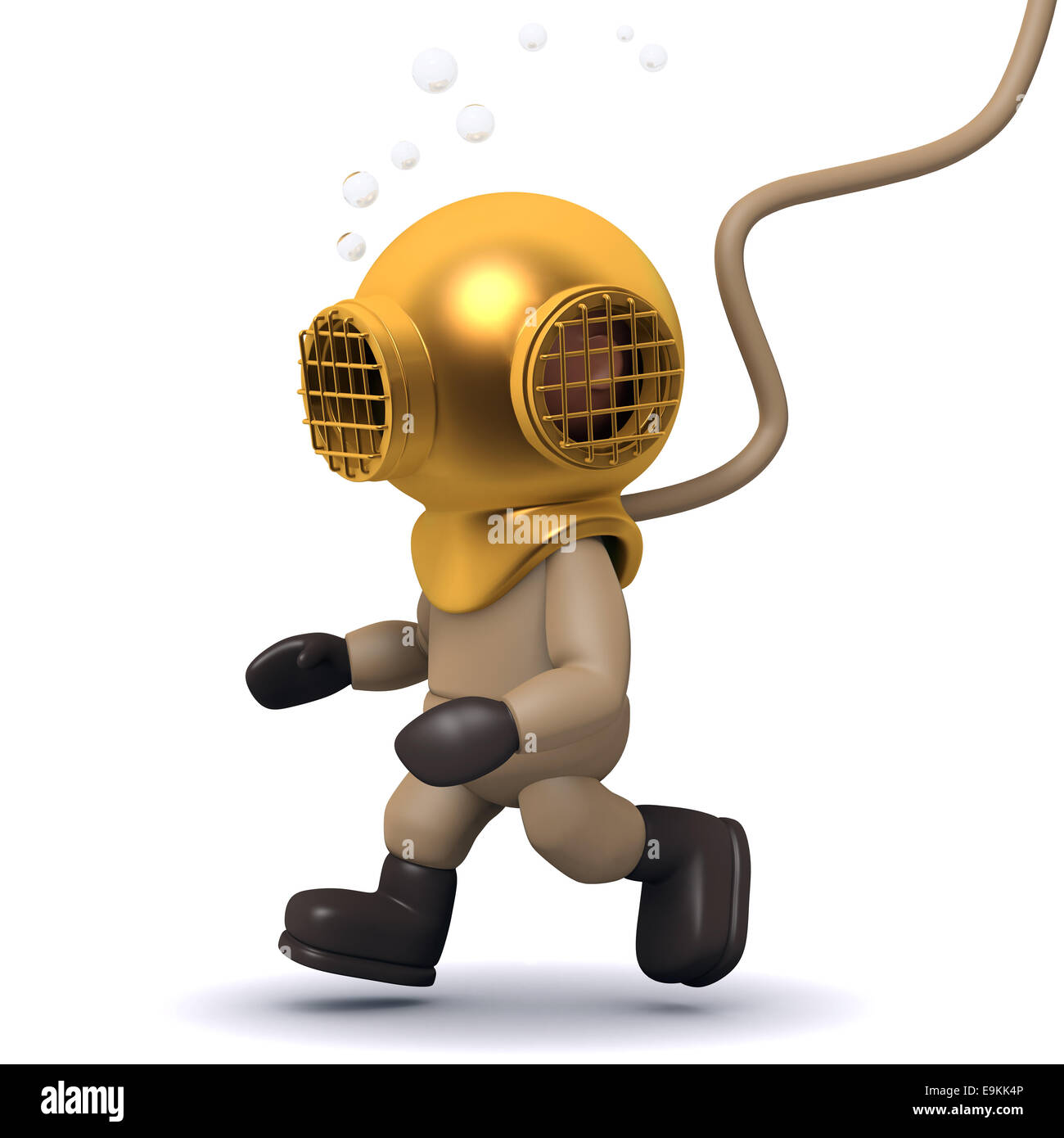 Deep Sea Diving Cartoon