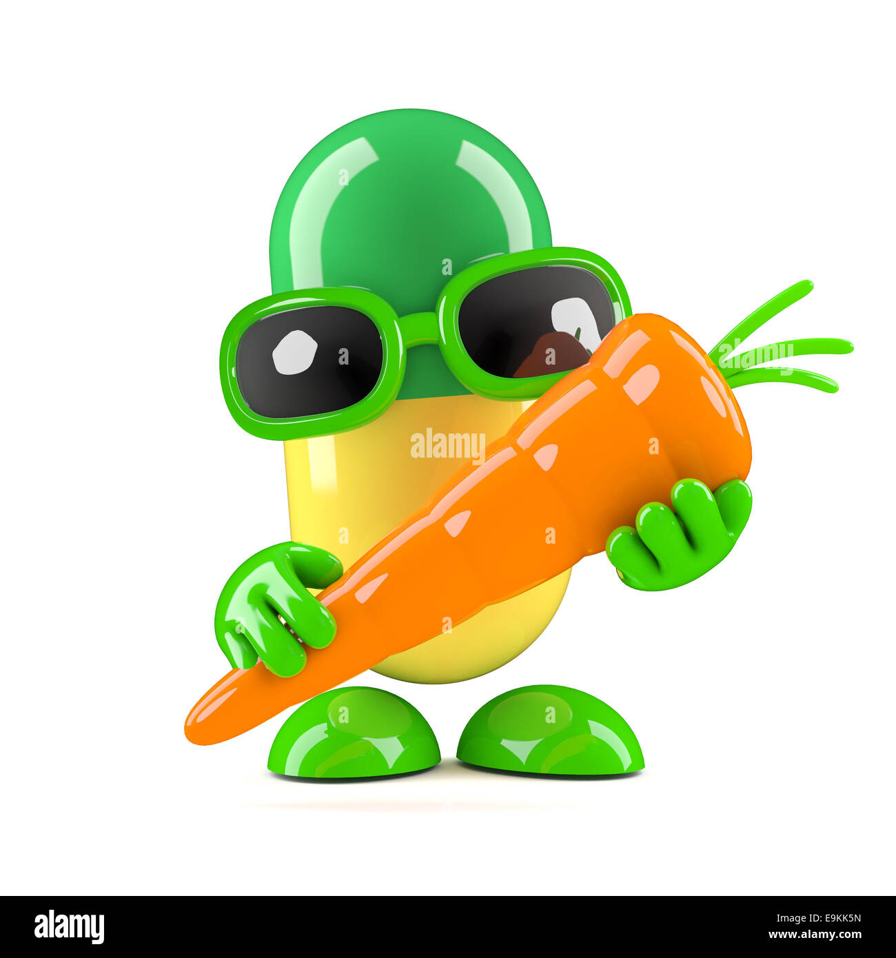 Carrot 3d hi-res stock photography and images - Alamy