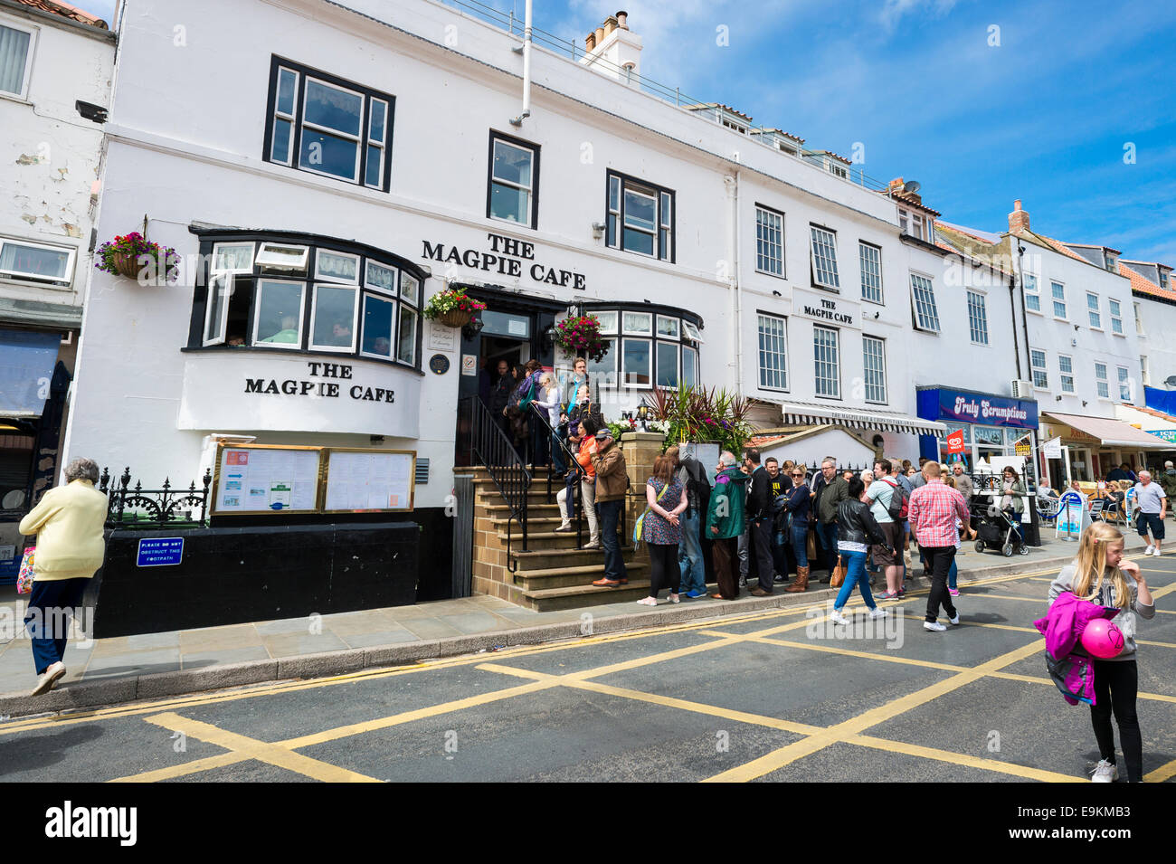 Whitby's Magpie Cafe, famous for the quality of its fish and chips. As ...