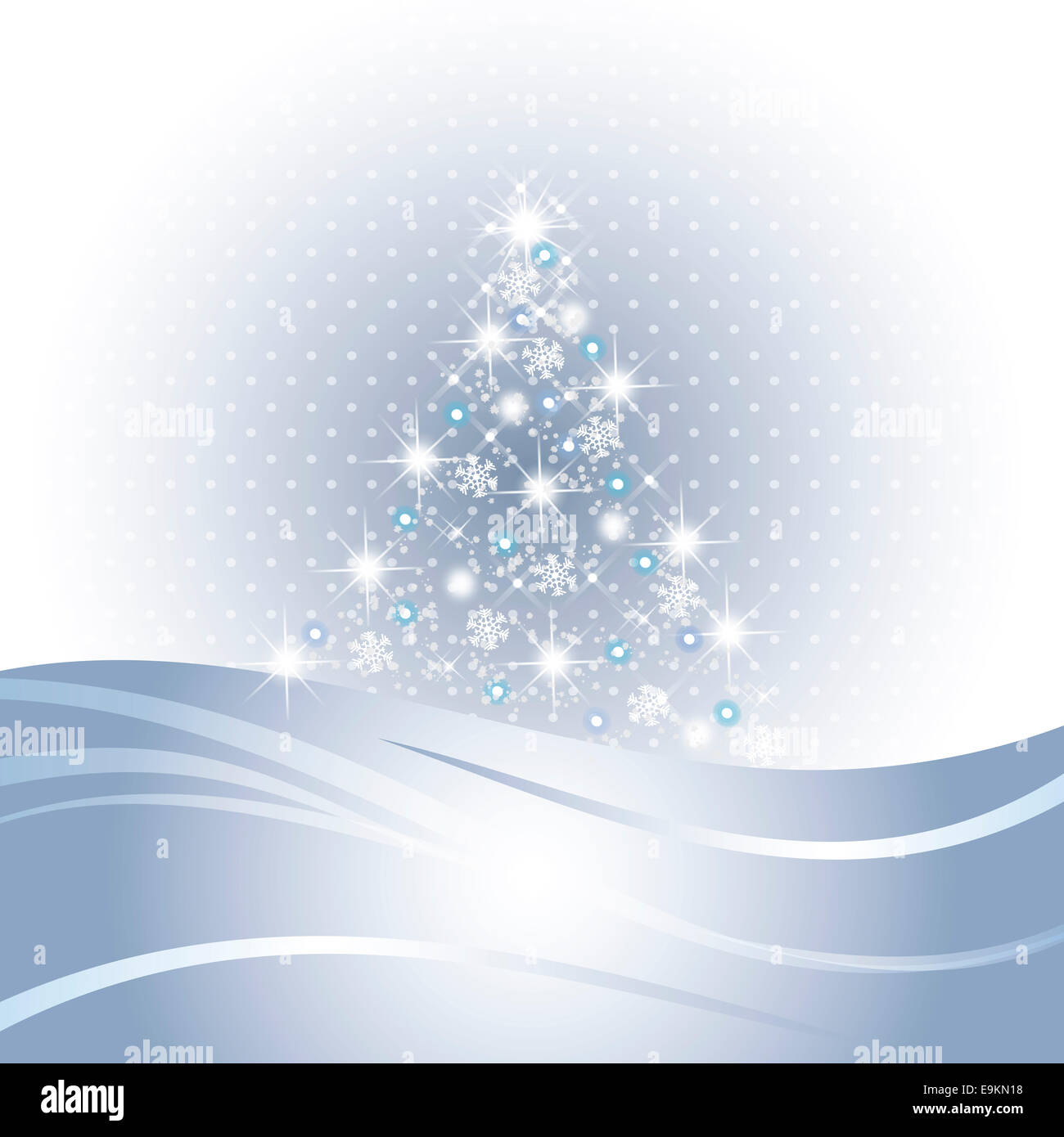 illustration of christmas background with tree christmas Stock Photo ...
