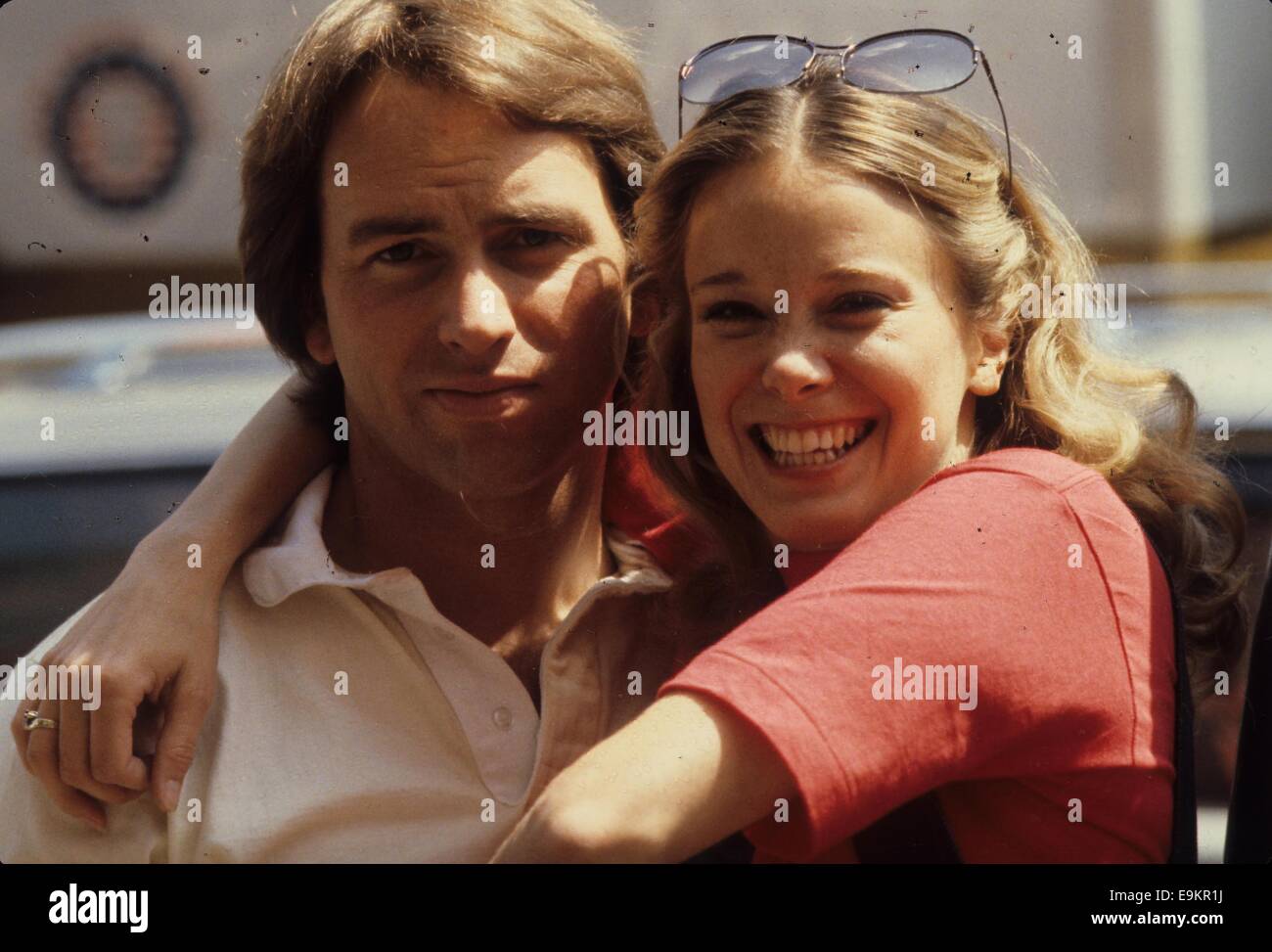 JOHN RITTER with wife 1979.Supplied by Photos, inc. © Supplied By Globe ...