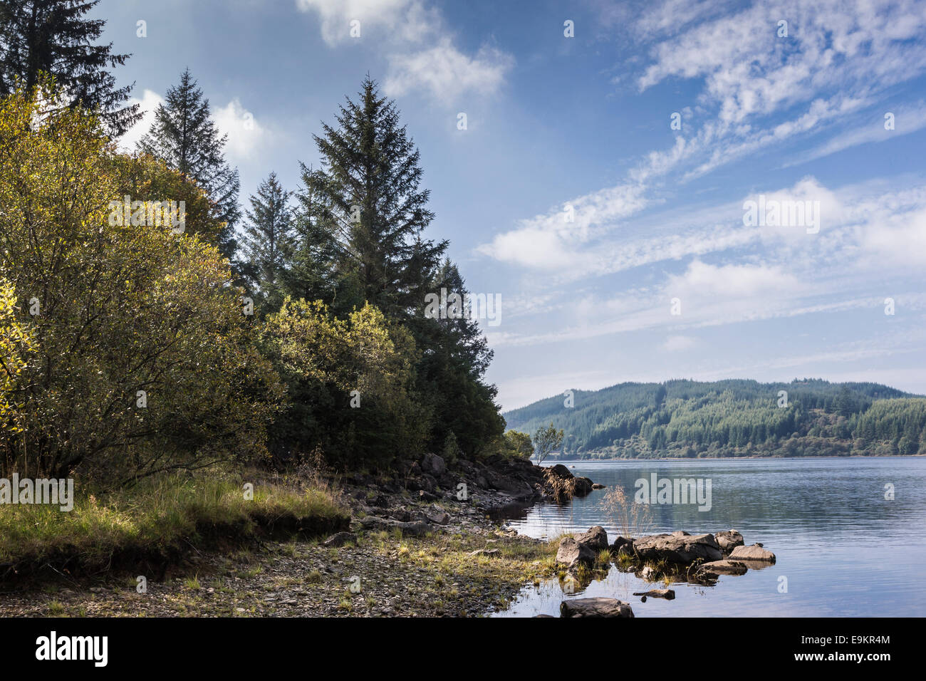 Loch Glashan in West Argyll, Scotland Stock Photo - Alamy