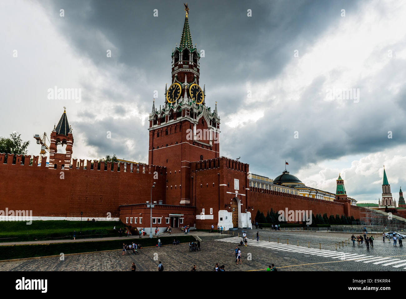 Kremlin in Moscow is the official residence of the President Putin ...