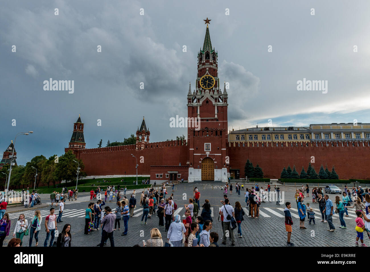 Kremlin in Moscow is the official residence of the President Putin ...