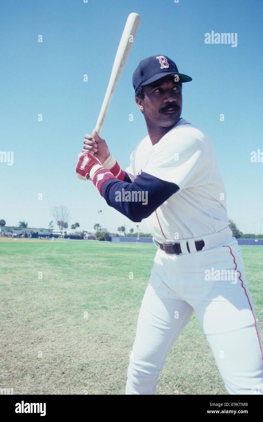 JIM RICE.1984.r1675. © Scott Cunningham/Globe Photos/ZUMA Wire/Alamy ...