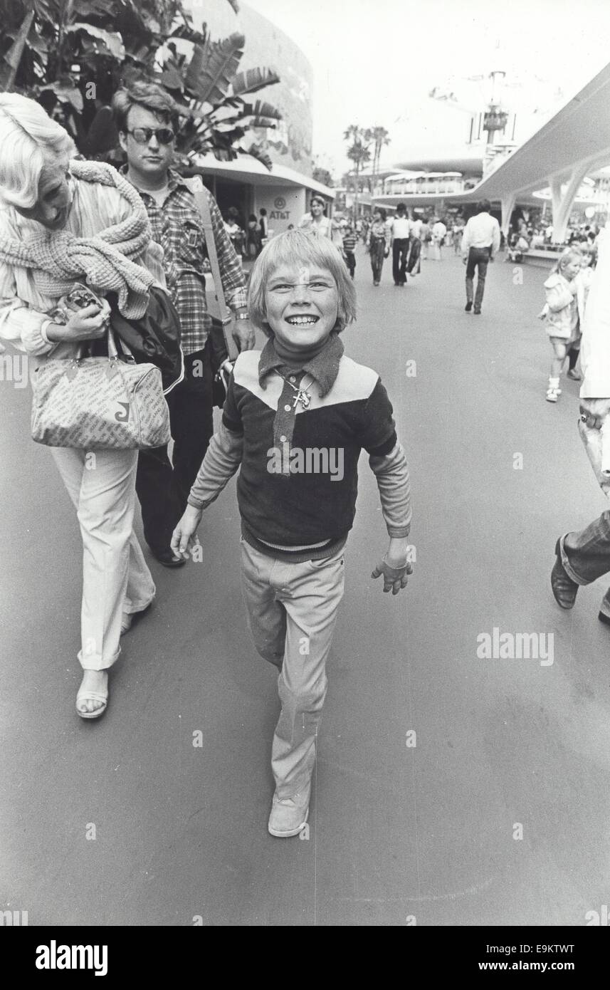 RICKY SCHRODER at Disneyland. © Allan S. Adler/Globe Photos/ZUMA Wire ...