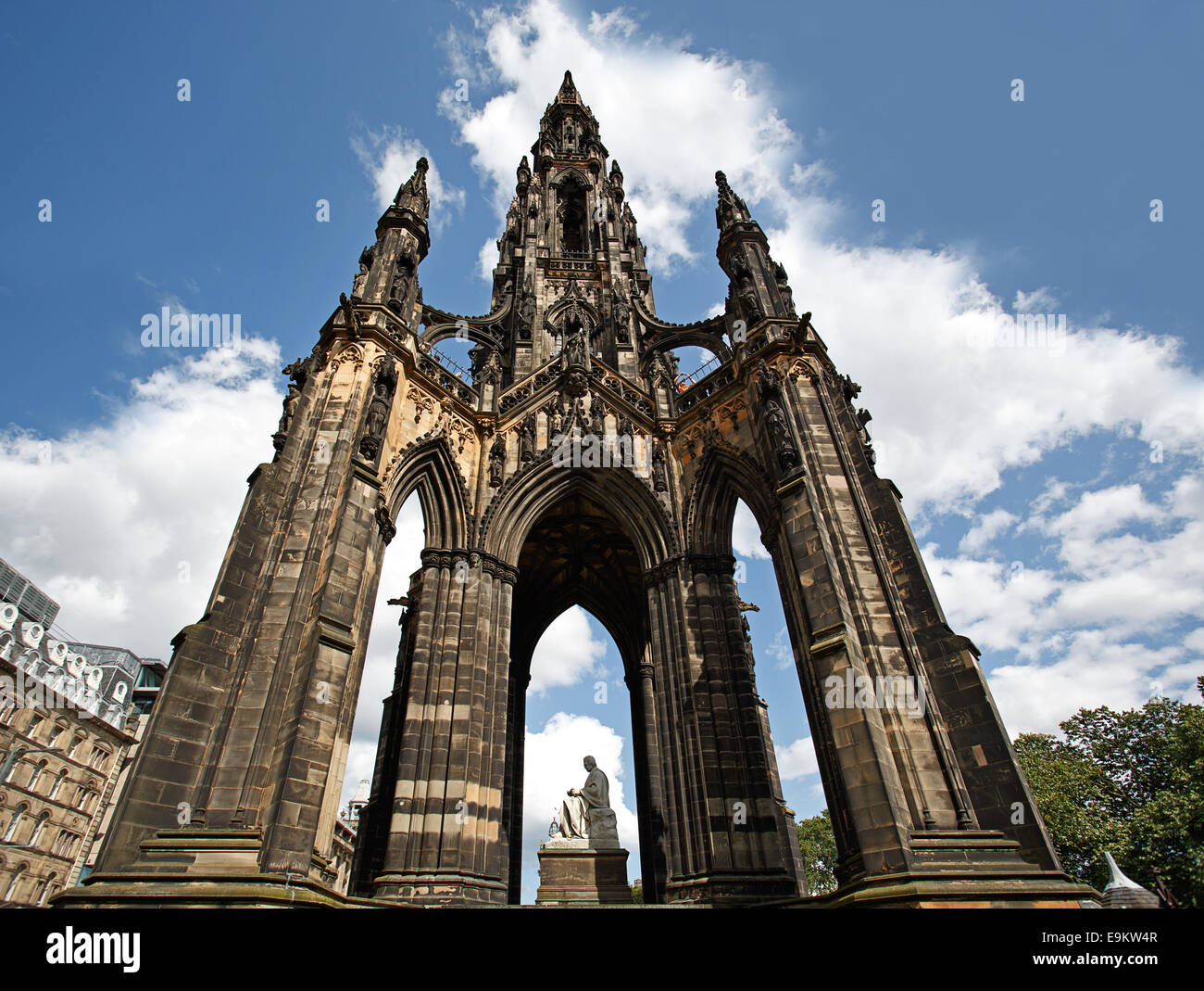 The Scott Monument, Edinburgh, Scotland Stock Photo - Alamy