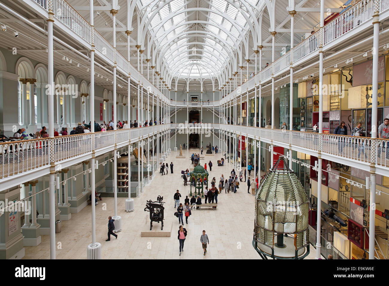 The National Museum of Scotland, Edinburgh, Scotland Stock Photo - Alamy