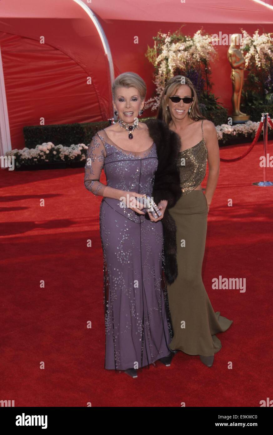 JOAN RIVERS daughter Melissa Rivers.The 72nd Academy Awards at Shrine ...