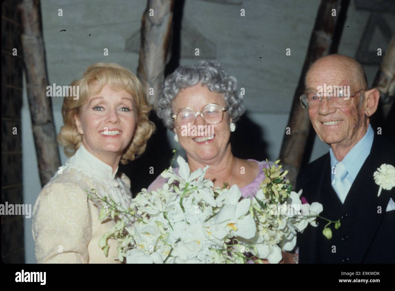 DEBBIE REYNOLDS with mother Maxene Harmon vand father Raymond Reynolds ...