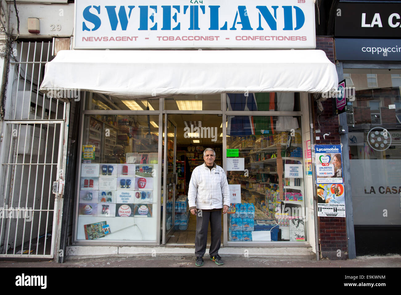 'Sweetland' confectioners, Harlesden, Northwest, London, England, UKJ ...