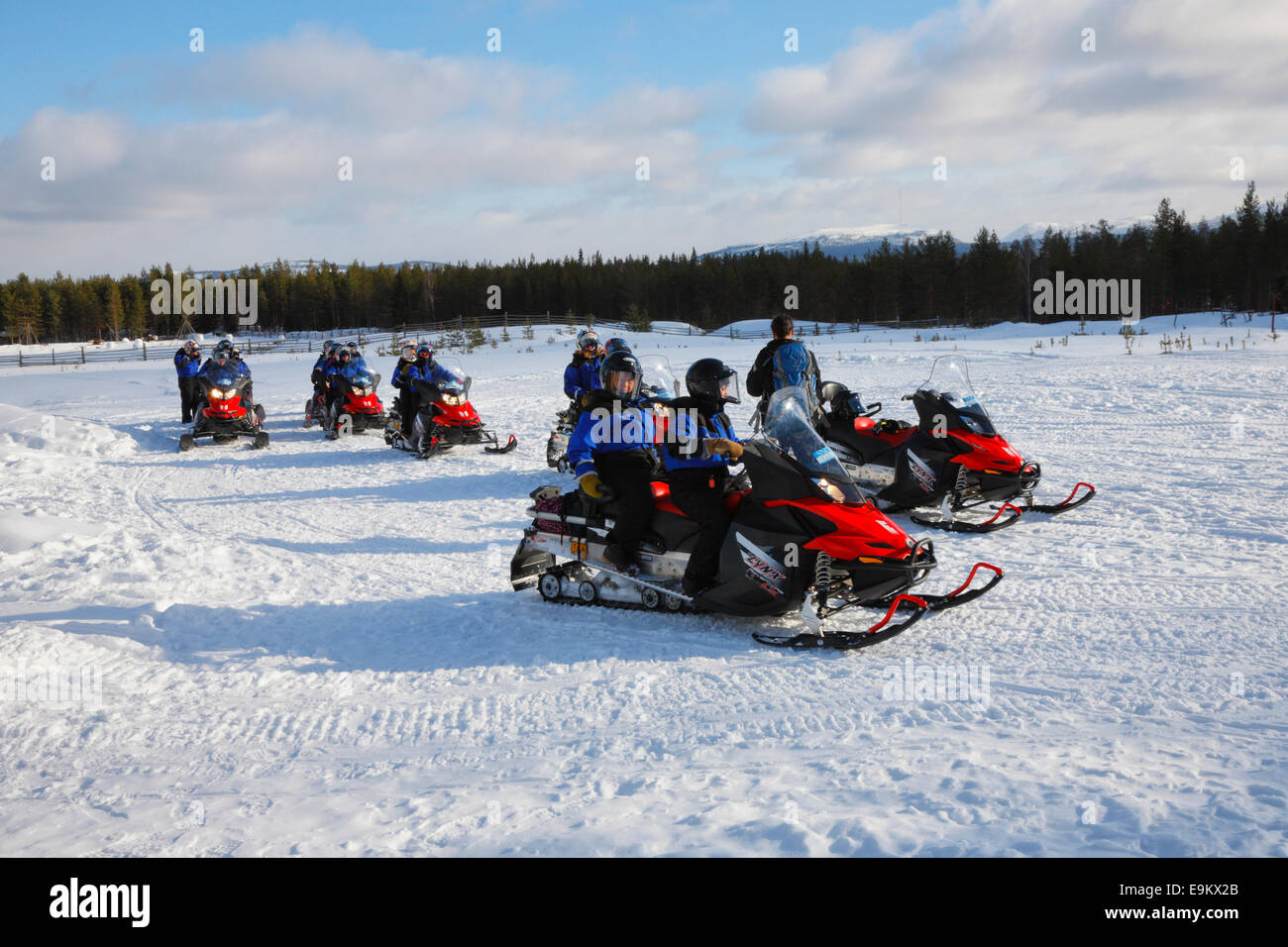 Snowmobile hi-res stock photography and images - Alamy
