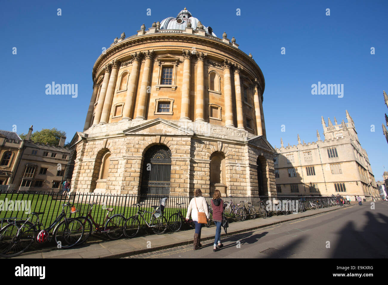 Radcliffe Camera Bodleian Library, Radcliffe Square, Oxford, England ...