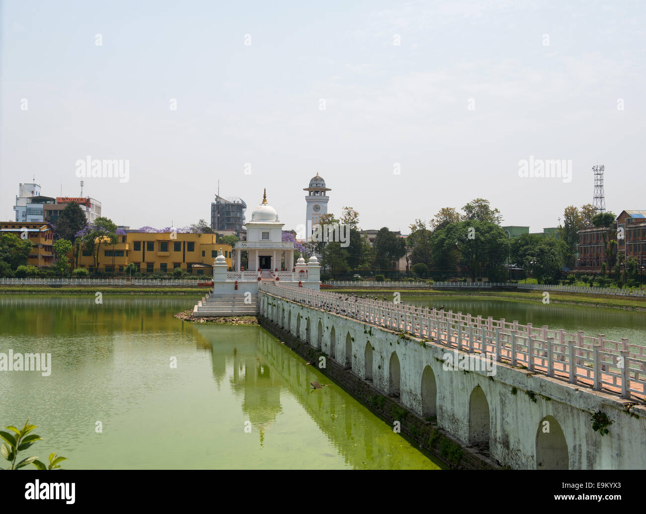 Rani Pokhari - Queen's Pond in Kathmandu, Nepal Stock Photo - Alamy