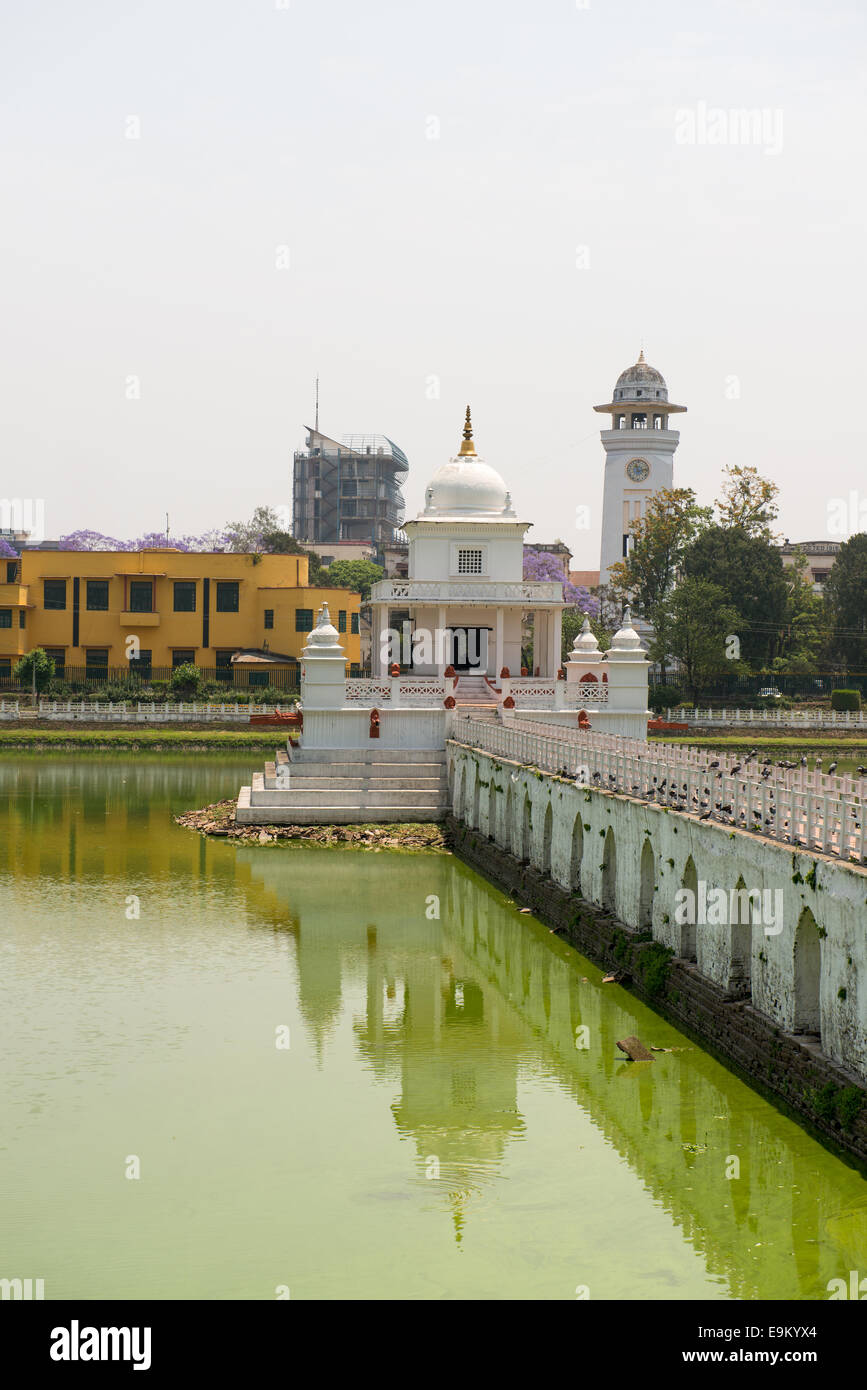 Rani Pokhari - Queen's Pond in Kathmandu, Nepal Stock Photo - Alamy