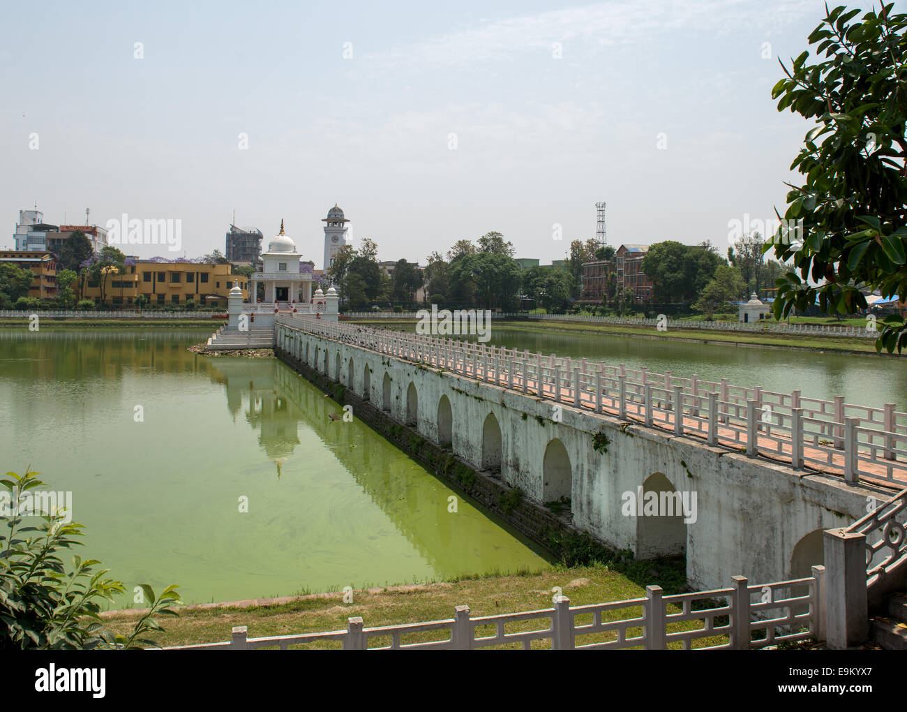 Rani Pokhari - Queen's Pond in Kathmandu, Nepal Stock Photo - Alamy