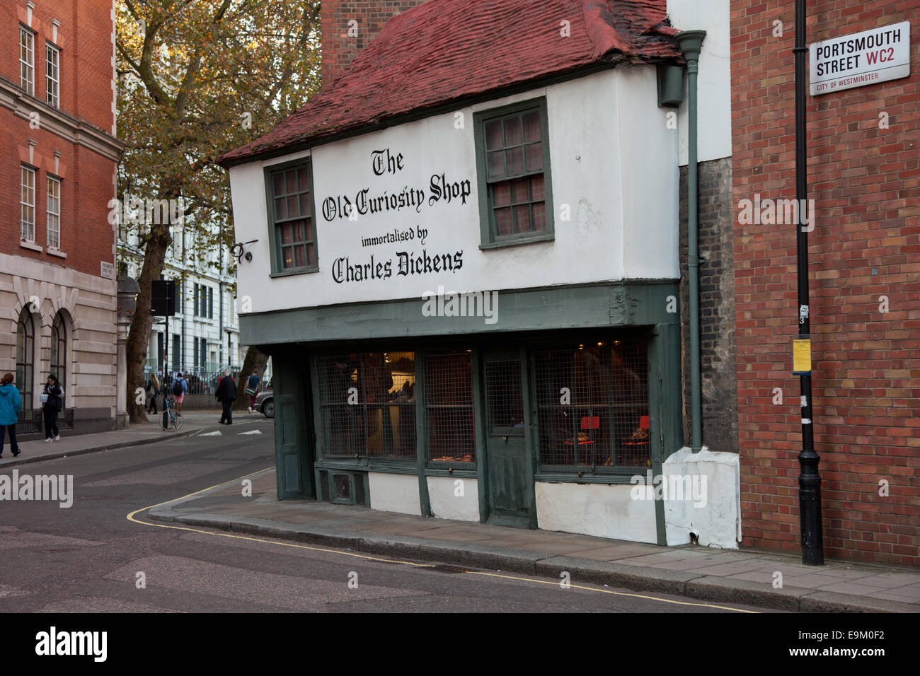 The Old Curiosity Shop, London UK tourist attraction Stock Photo - Alamy