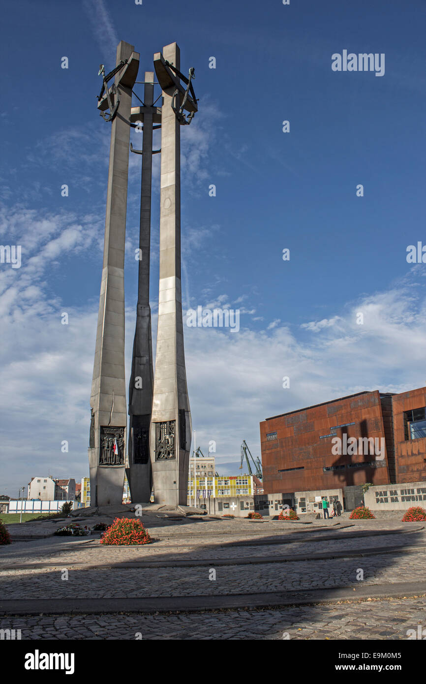 Gdansk shipyard strike hi-res stock photography and images - Alamy