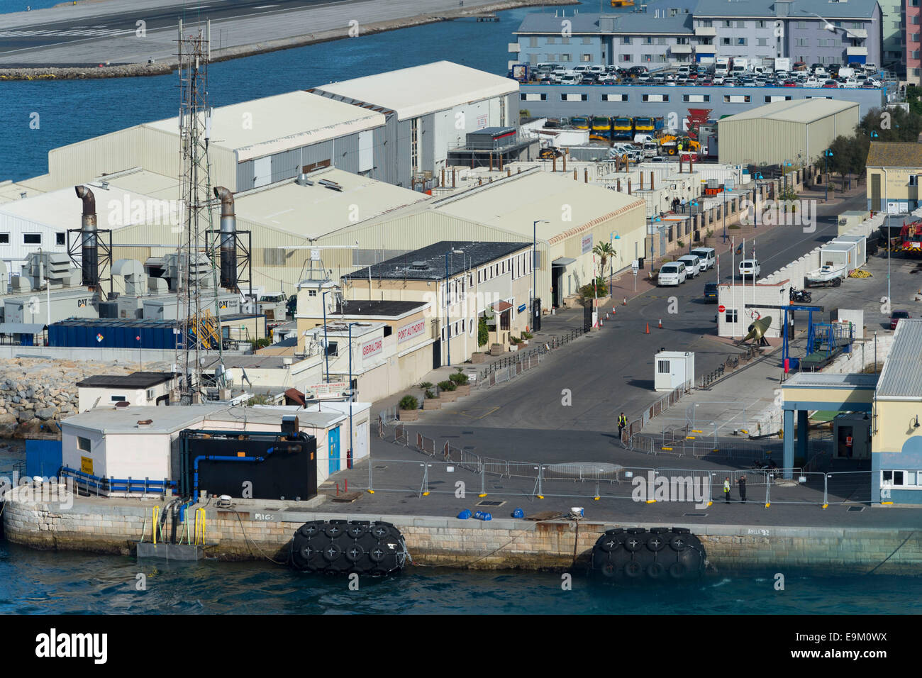 The Port of Gibraltar Stock Photo - Alamy