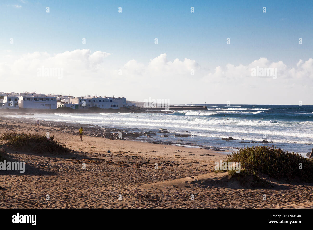 Famara playa hi-res stock photography and images - Alamy