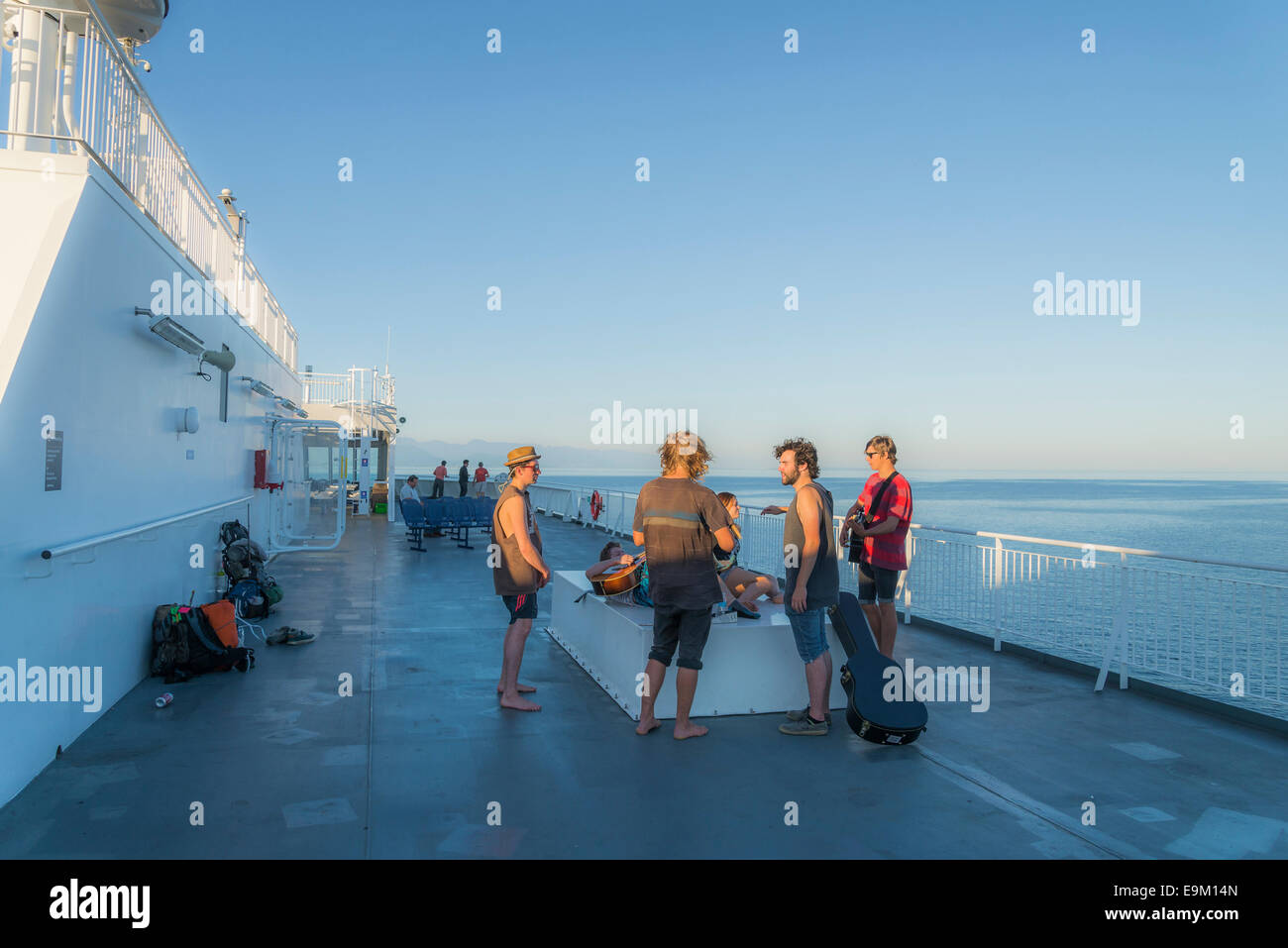 Bc ferry deck hi-res stock photography and images - Alamy