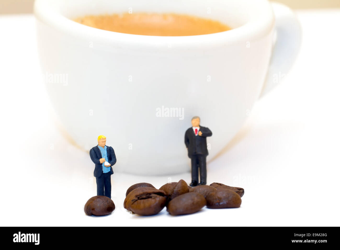 business coffee break Stock Photo - Alamy