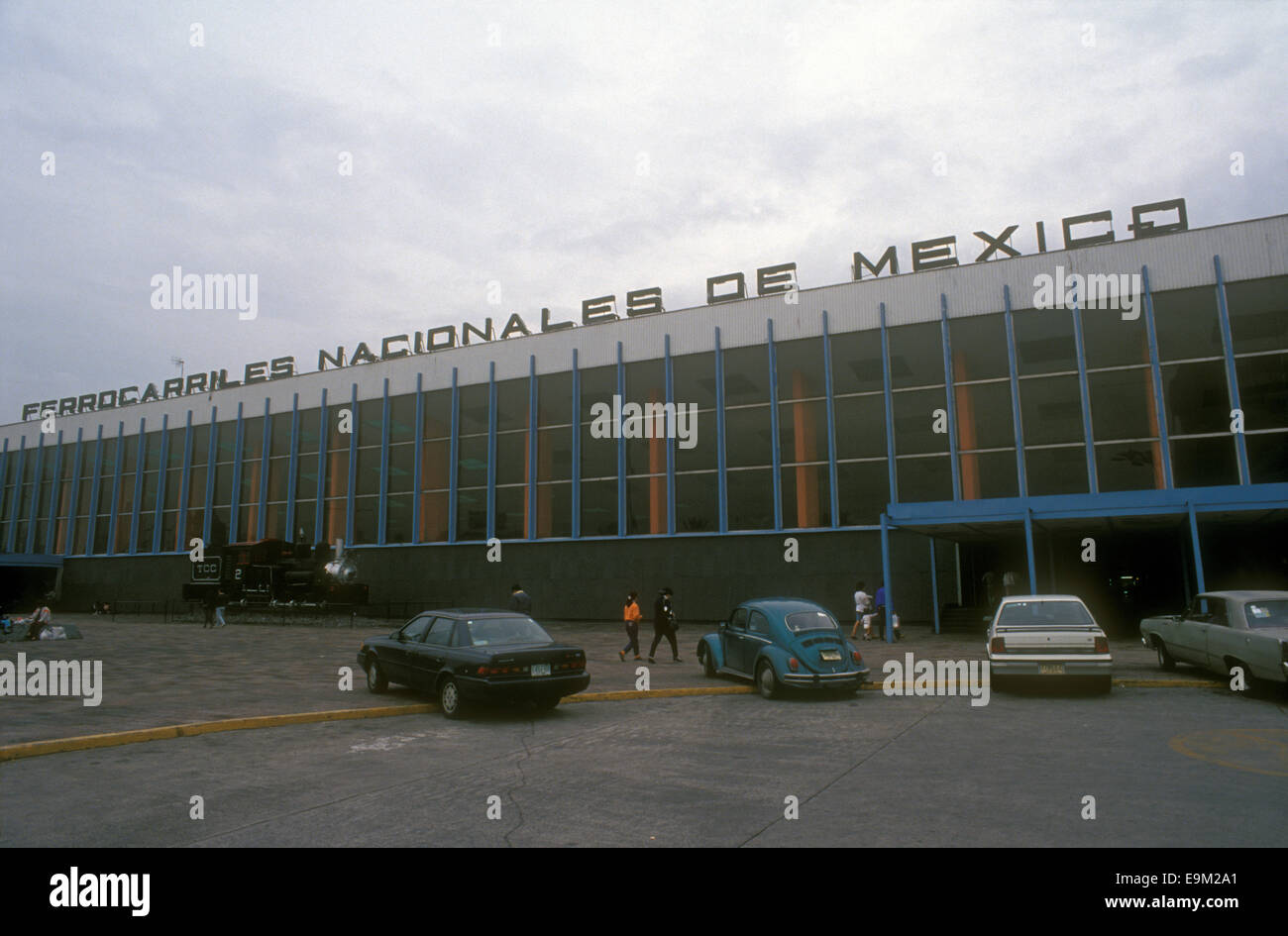 The Ferrocarriles Nacionales de Mexico (FNM) Buenavista train station ...
