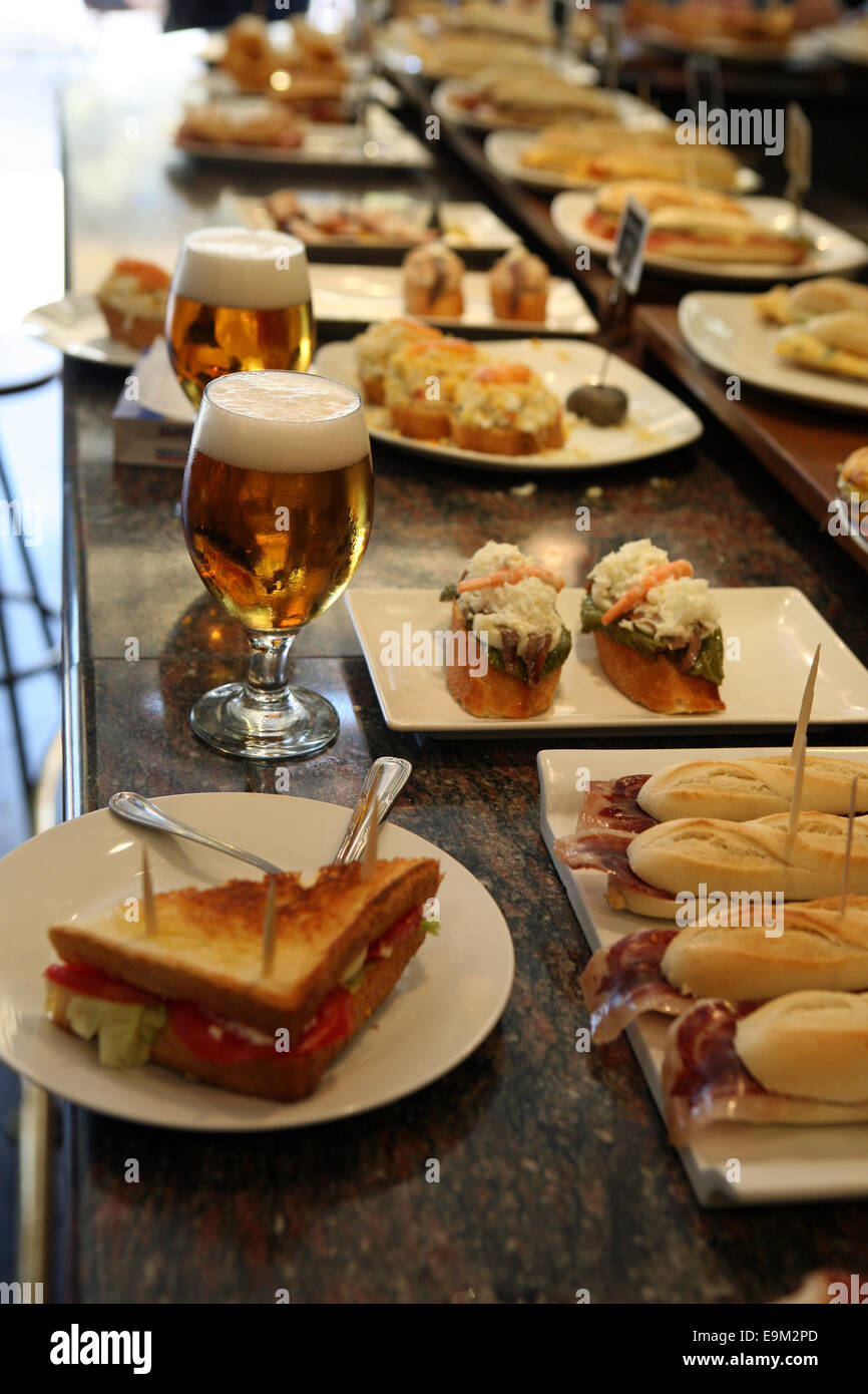Tapas sandwich hi-res stock photography and images - Alamy