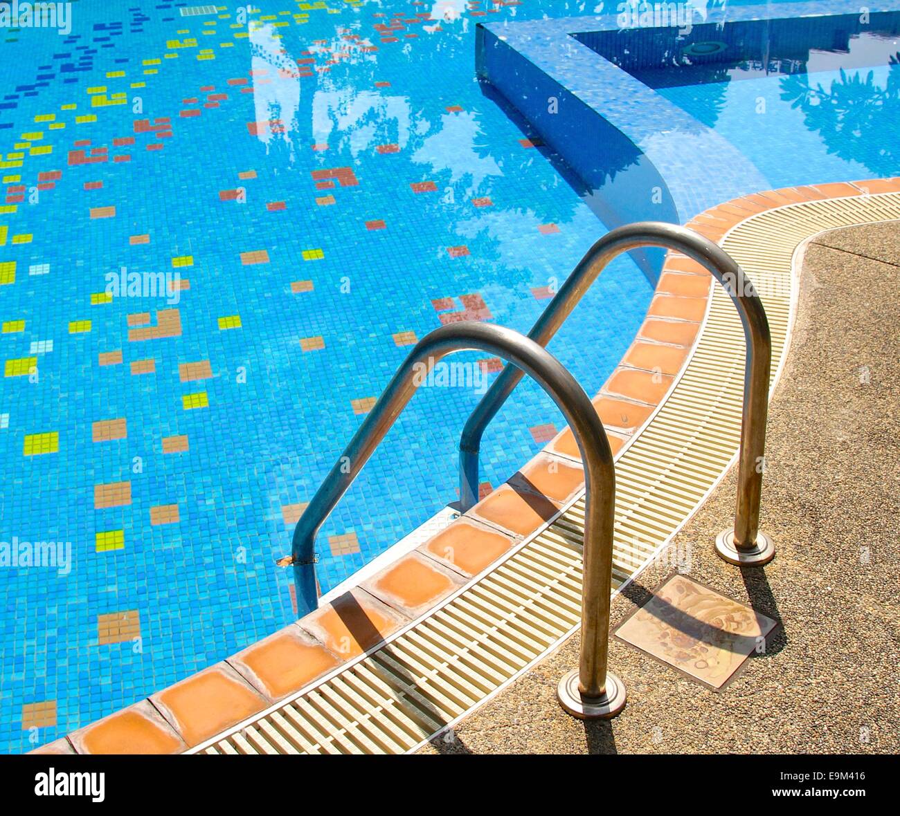 Swimming pool closeup Stock Photo - Alamy