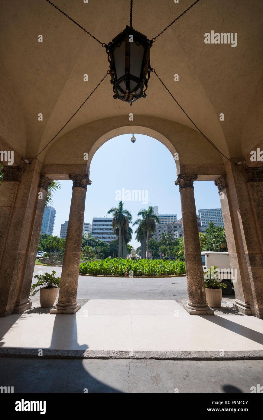 The entrance to the famous Nacional, once one of Cuba's notorious ...