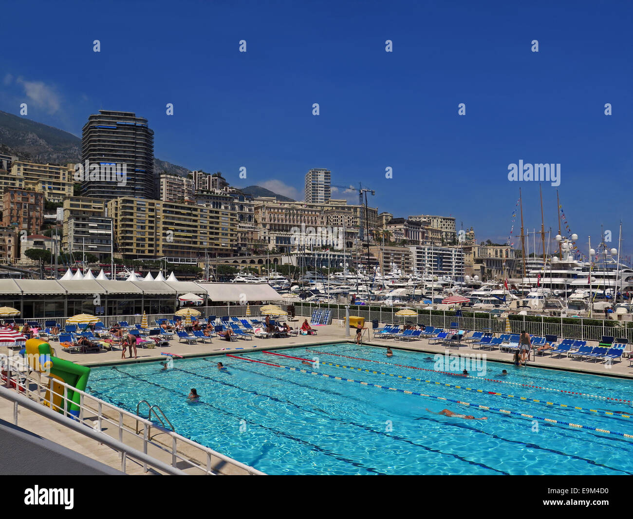 Monte Carlo. Administrative area of the Principality of Monaco Stock ...