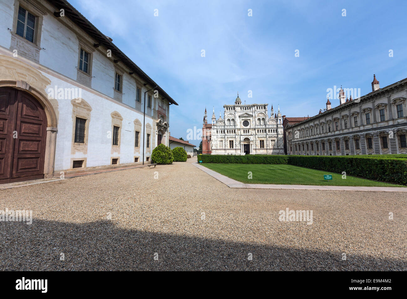 Certosa di Pavia monastery Stock Photo - Alamy
