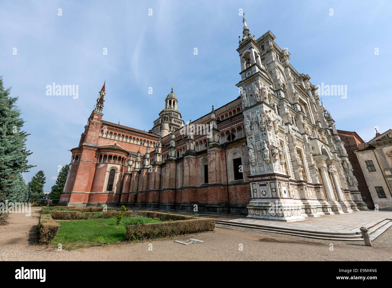 Certosa di Pavia monastery Stock Photo - Alamy