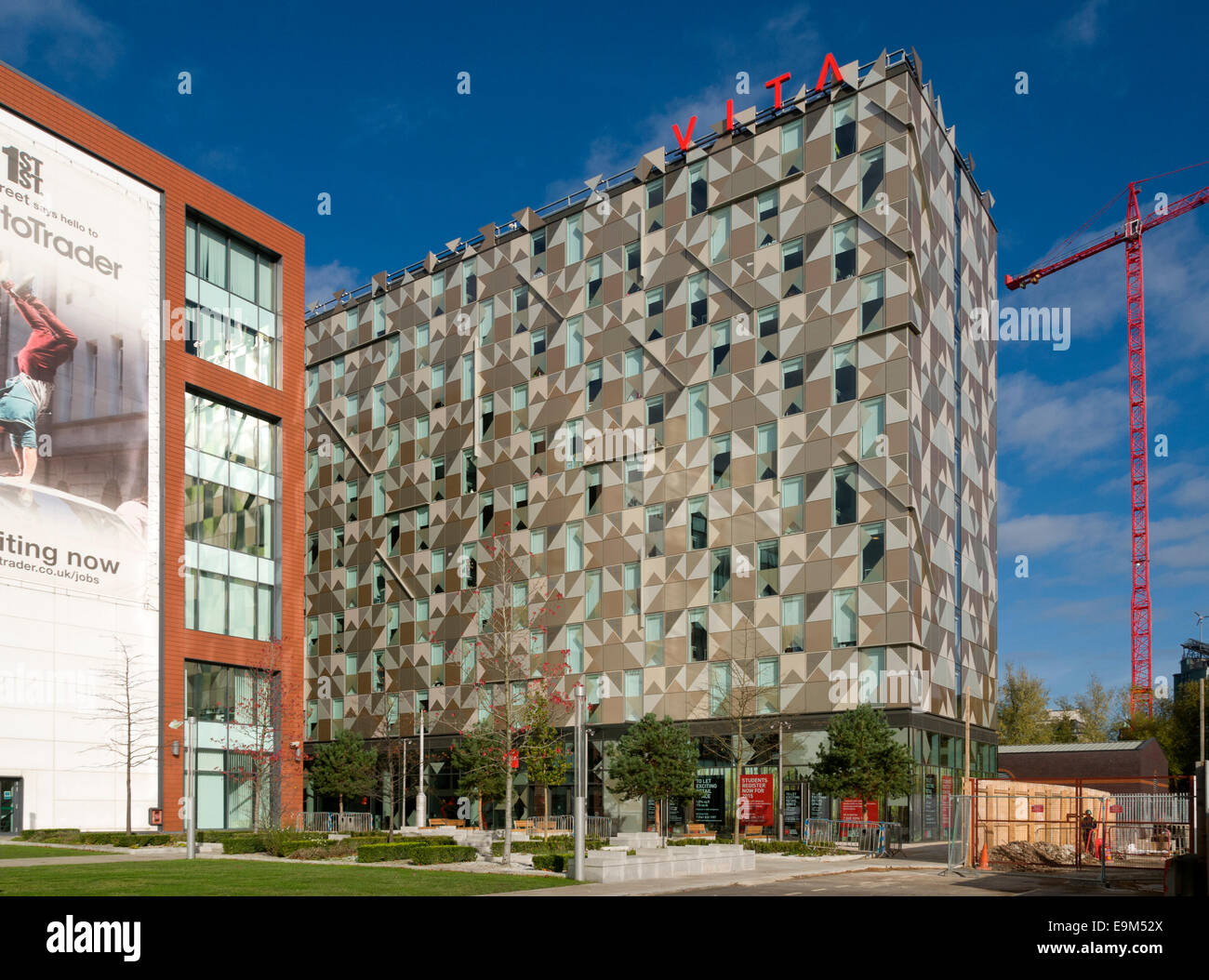 Vita apartment block (student accommodation), 5plus Architects 2014 ...