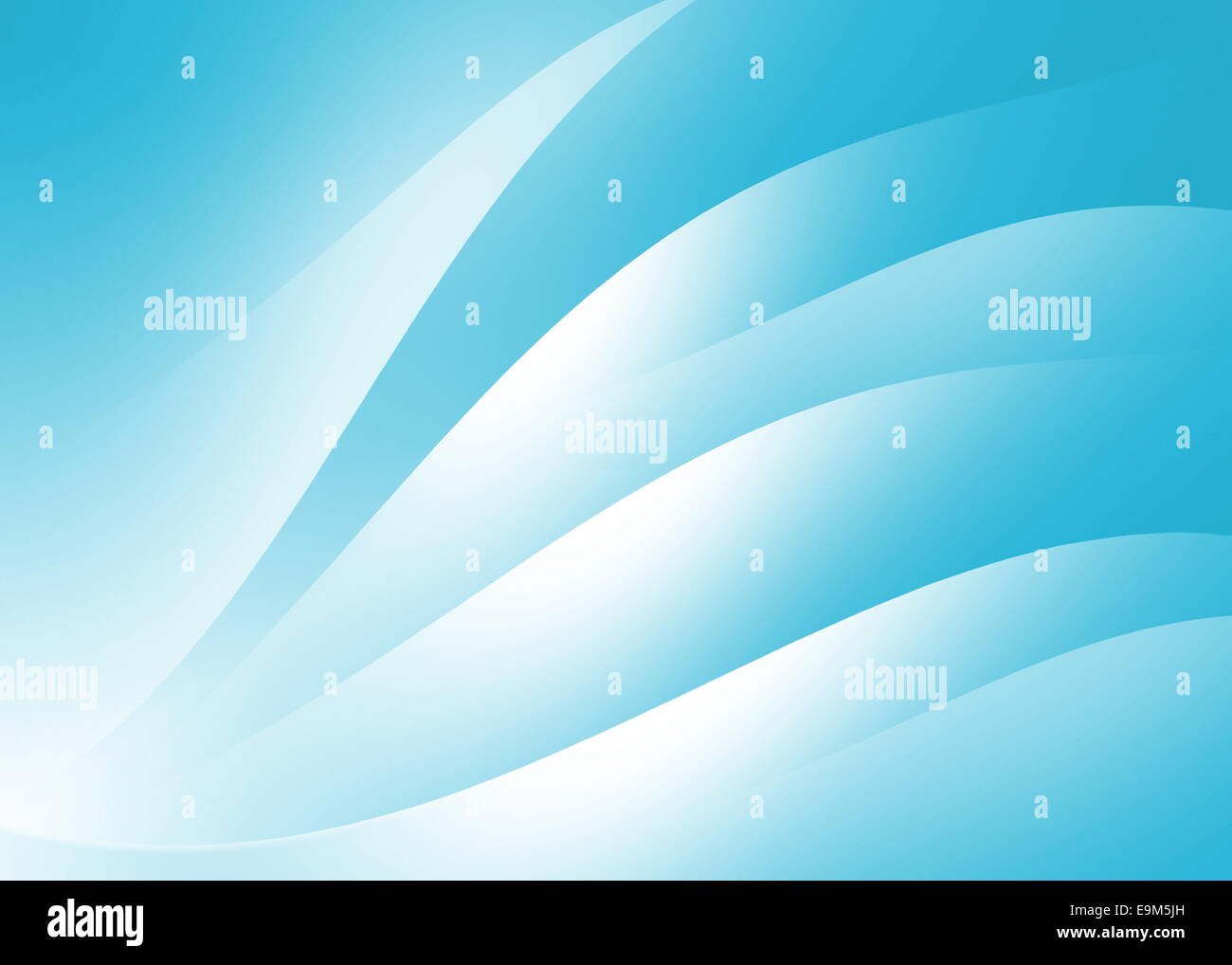Light blue curve pattern hi-res stock photography and images - Alamy