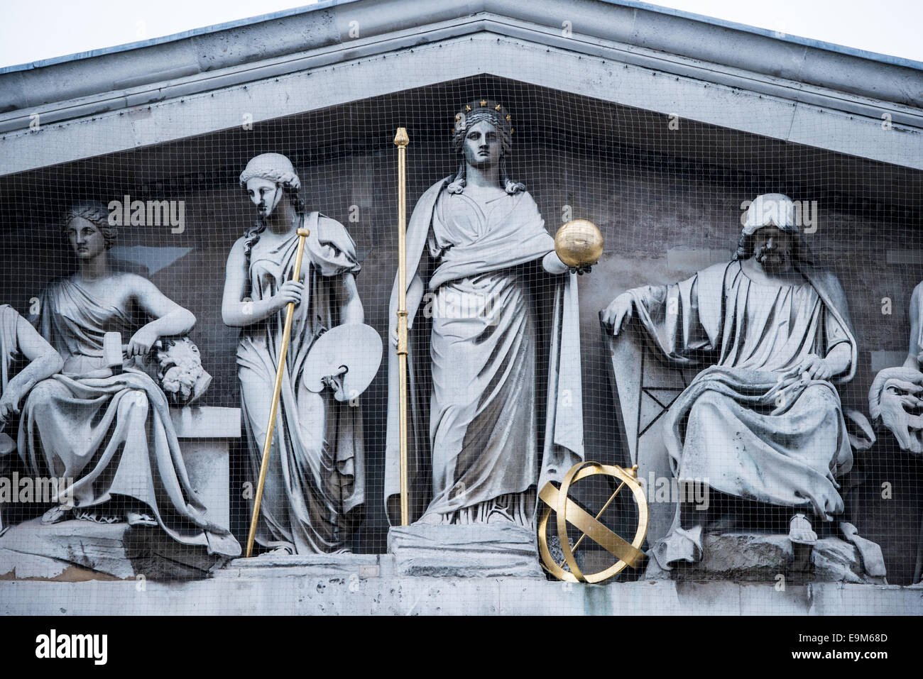 LONDON, United Kingdom — The neoclassical sculptures adorning the ...
