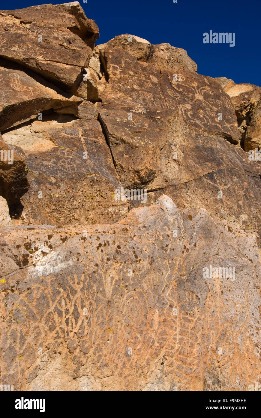 Fish Slough Petroglyphs Fish Slough Stock Photos & Fish Slough ...