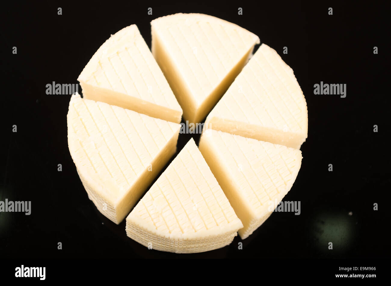 round white fresh cheese Stock Photo - Alamy
