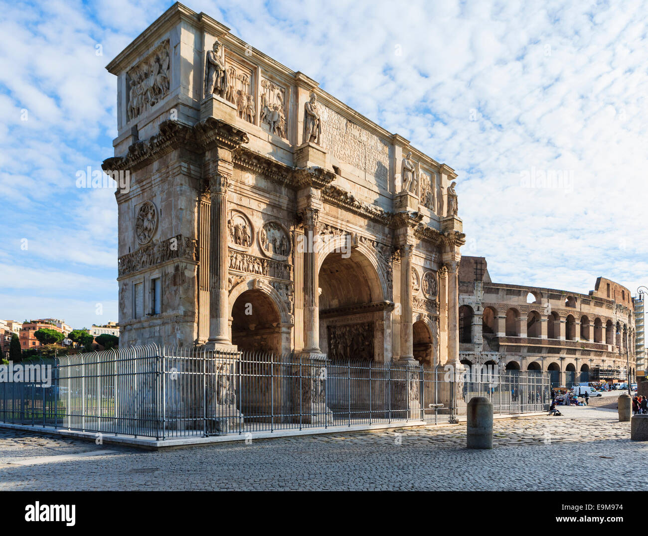 Arch of Constantine Stock Photo - Alamy