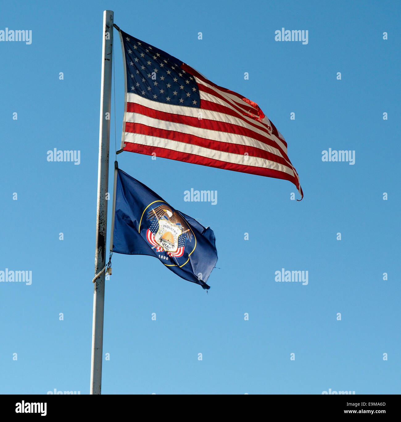 Utah flag hi-res stock photography and images - Alamy