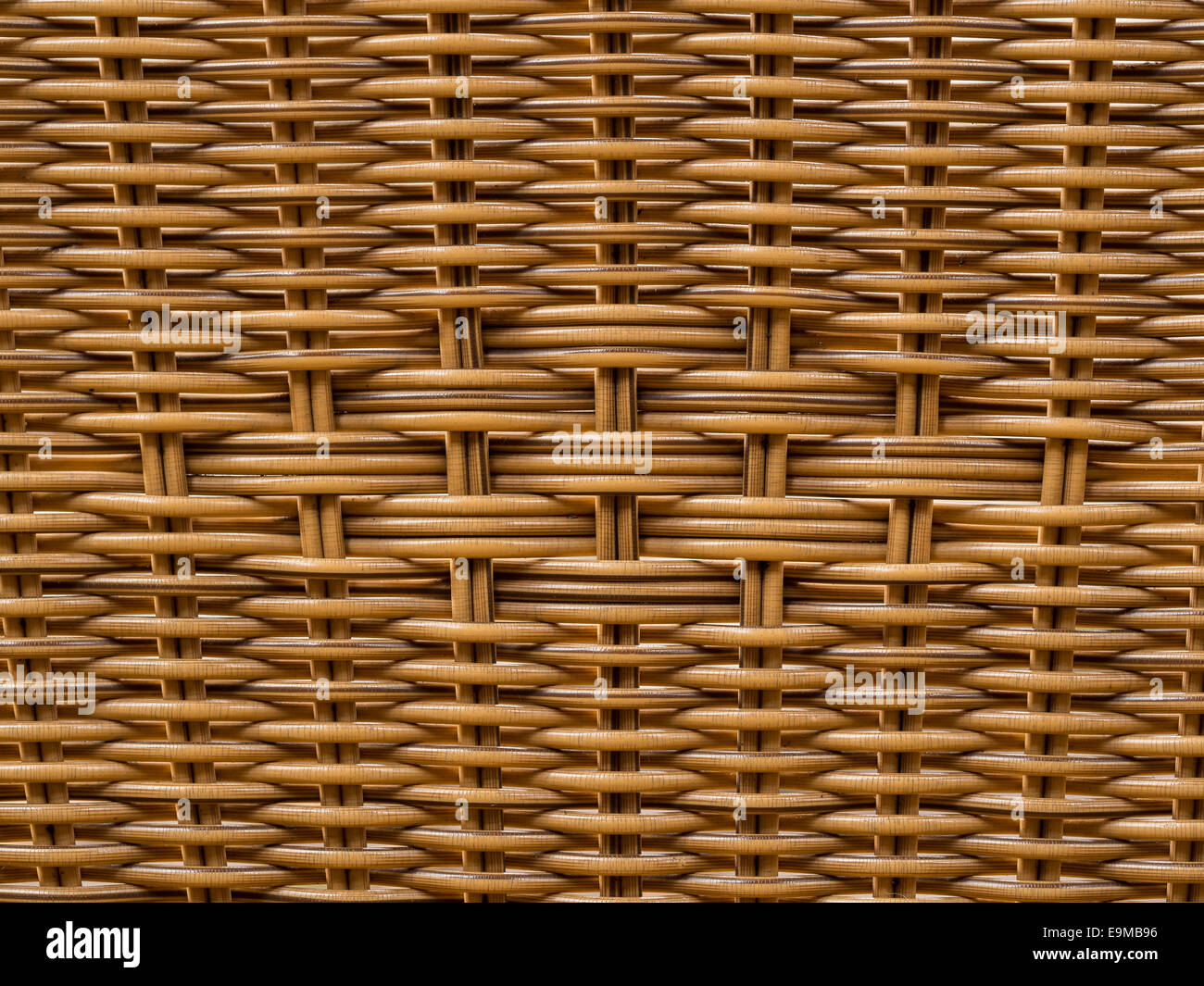 Closeup shot of a pattern on the back of a reed thatch chair Stock ...