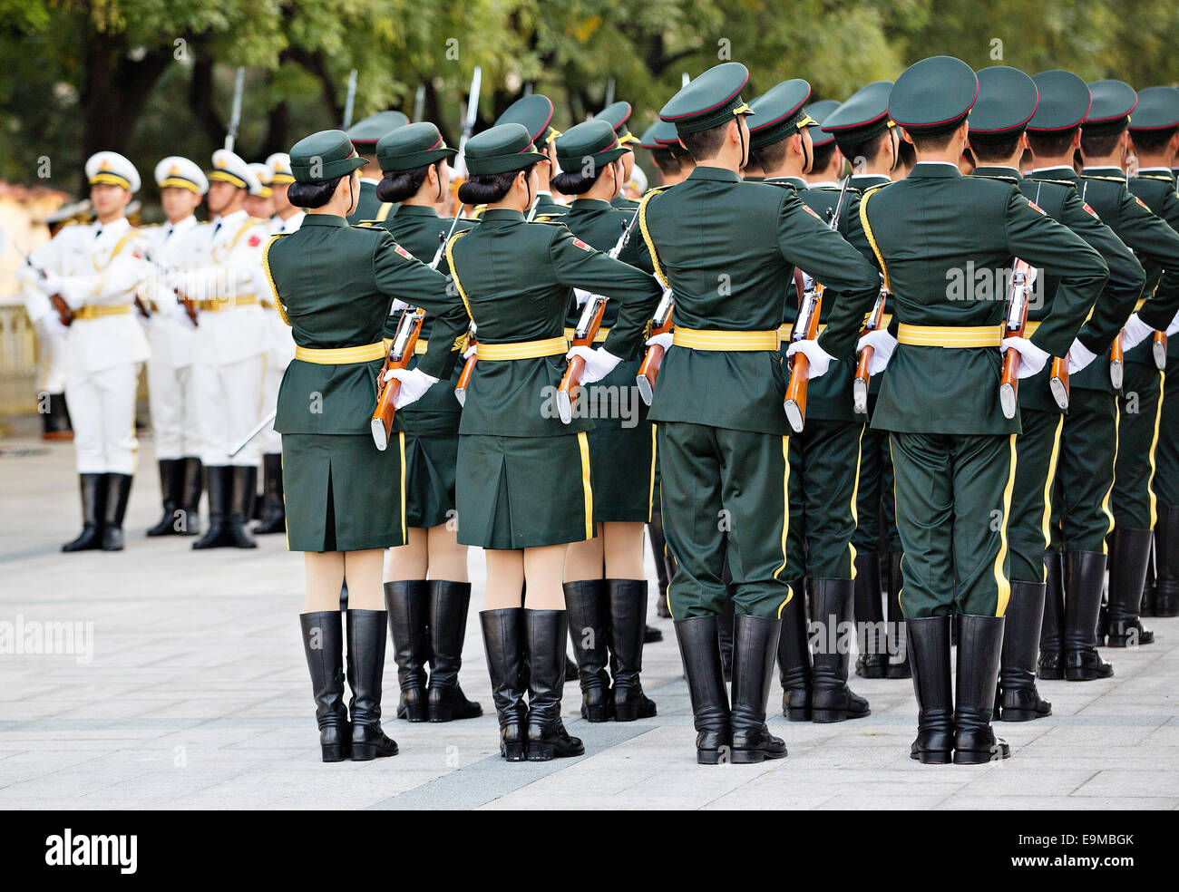 Chinese Honor Guard High Resolution Stock Photography and Images - Alamy